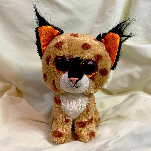 Ty | Other | Ty Beanie Boos Buckwheat The Lynx 6 Htf Euc | Poshmark
